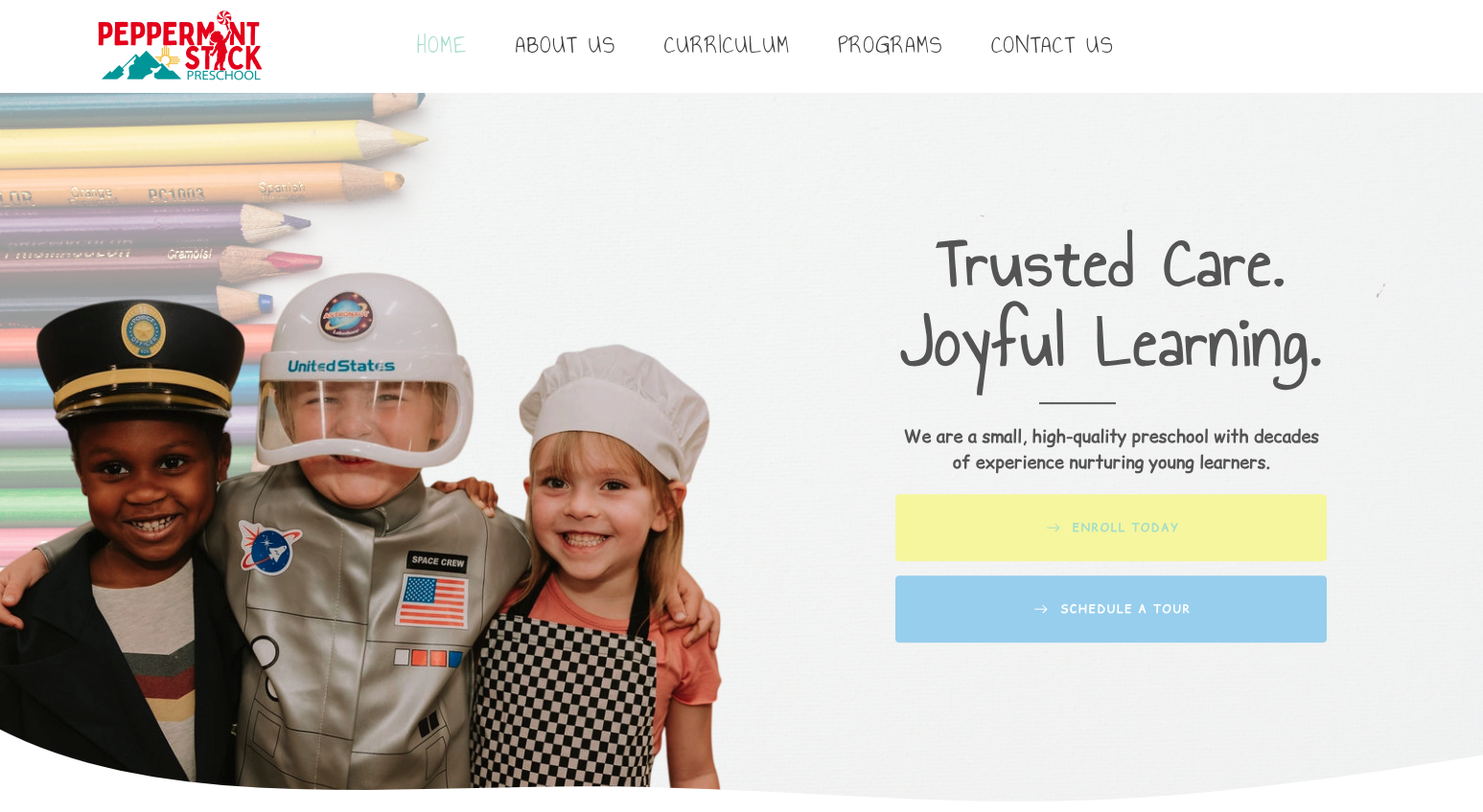 Peppermint Stick Preschool | Albuquerque PreK, Childcare & Early Education